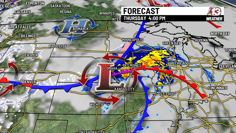 Spring-like storm to bring rain and snow to Iowa