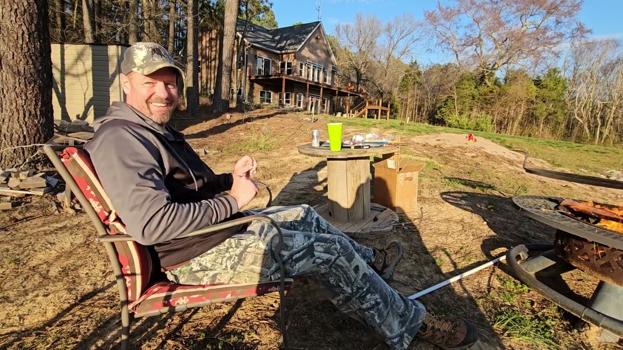 Negotiating a land deal over hot dogs, marshmallows & fresh air!