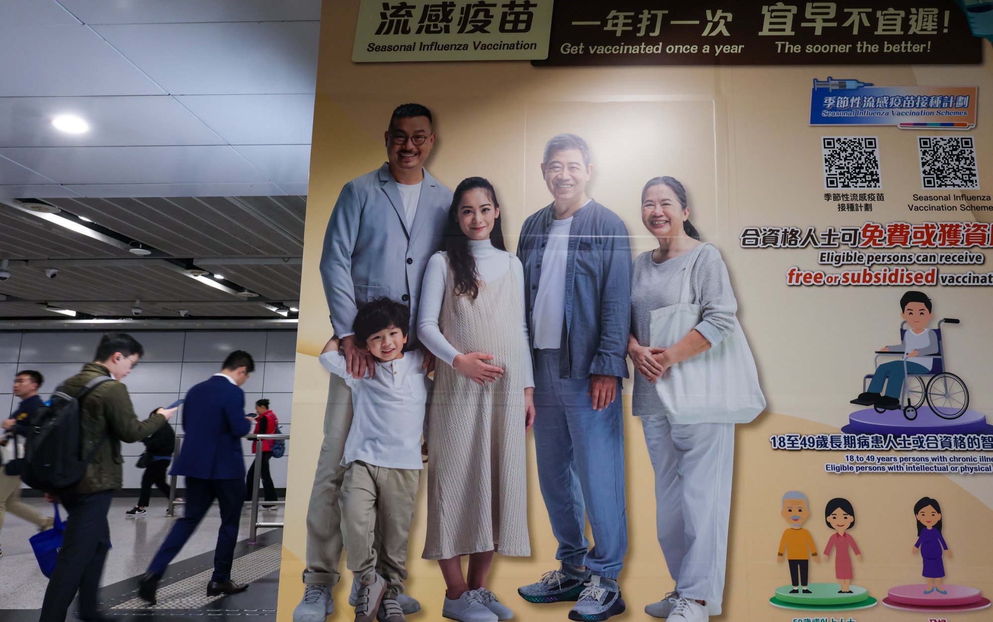 Hong Kong’s late summer flu season is over. But official says jabs ...