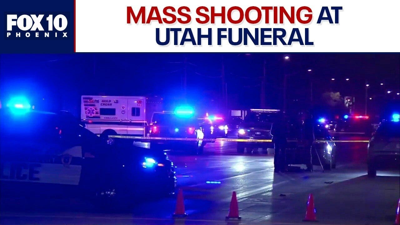 Suspects sought in deadly shooting at Utah funeral