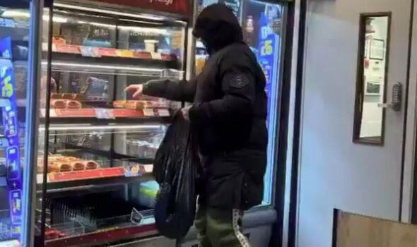 Greggs shoplifter humiliated on CCTV after bag of 19 stolen items ...