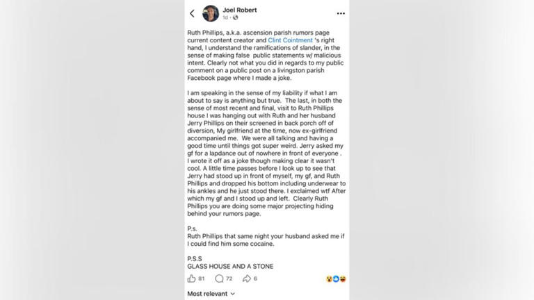 I-TEAM: Ascension Parish councilman sued over scandalous social media post