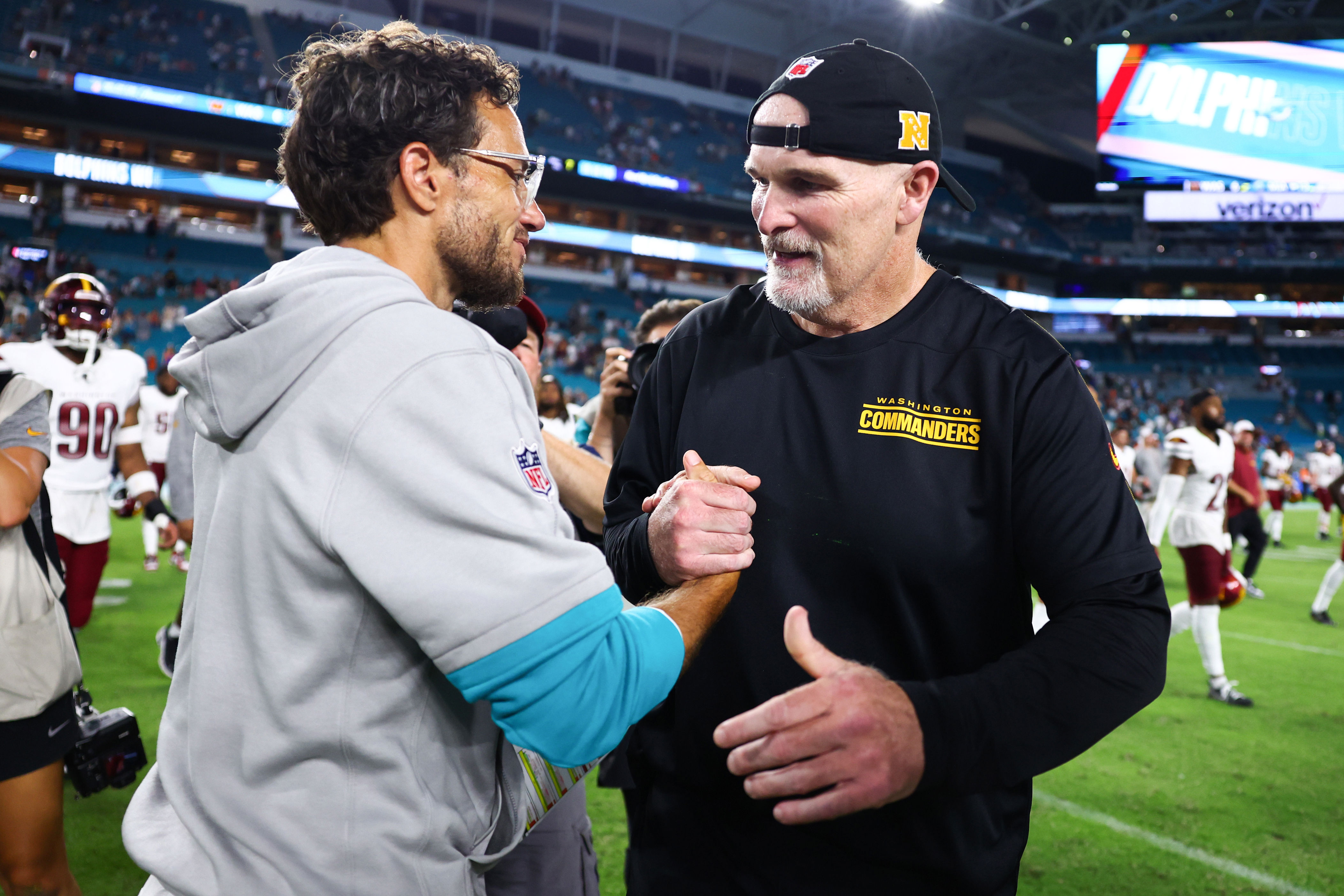 Washington Commanders coaching tracker: Mike McDaniel fired by the Dolphins