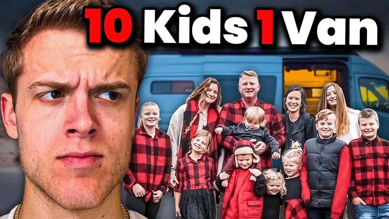 How TikTok families live full-time in vans