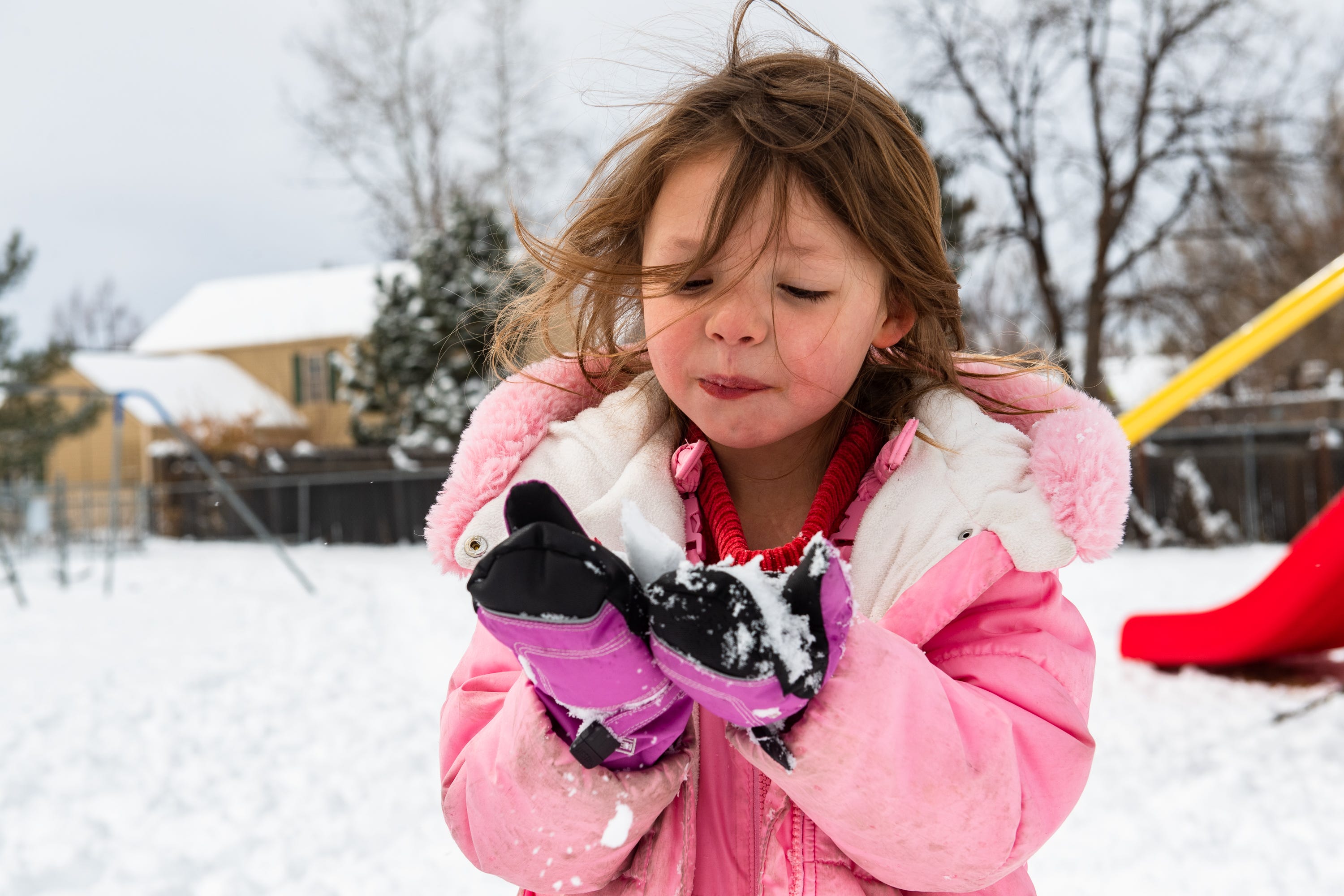 Don't eat the yellow snow. But what about pristine white powder?