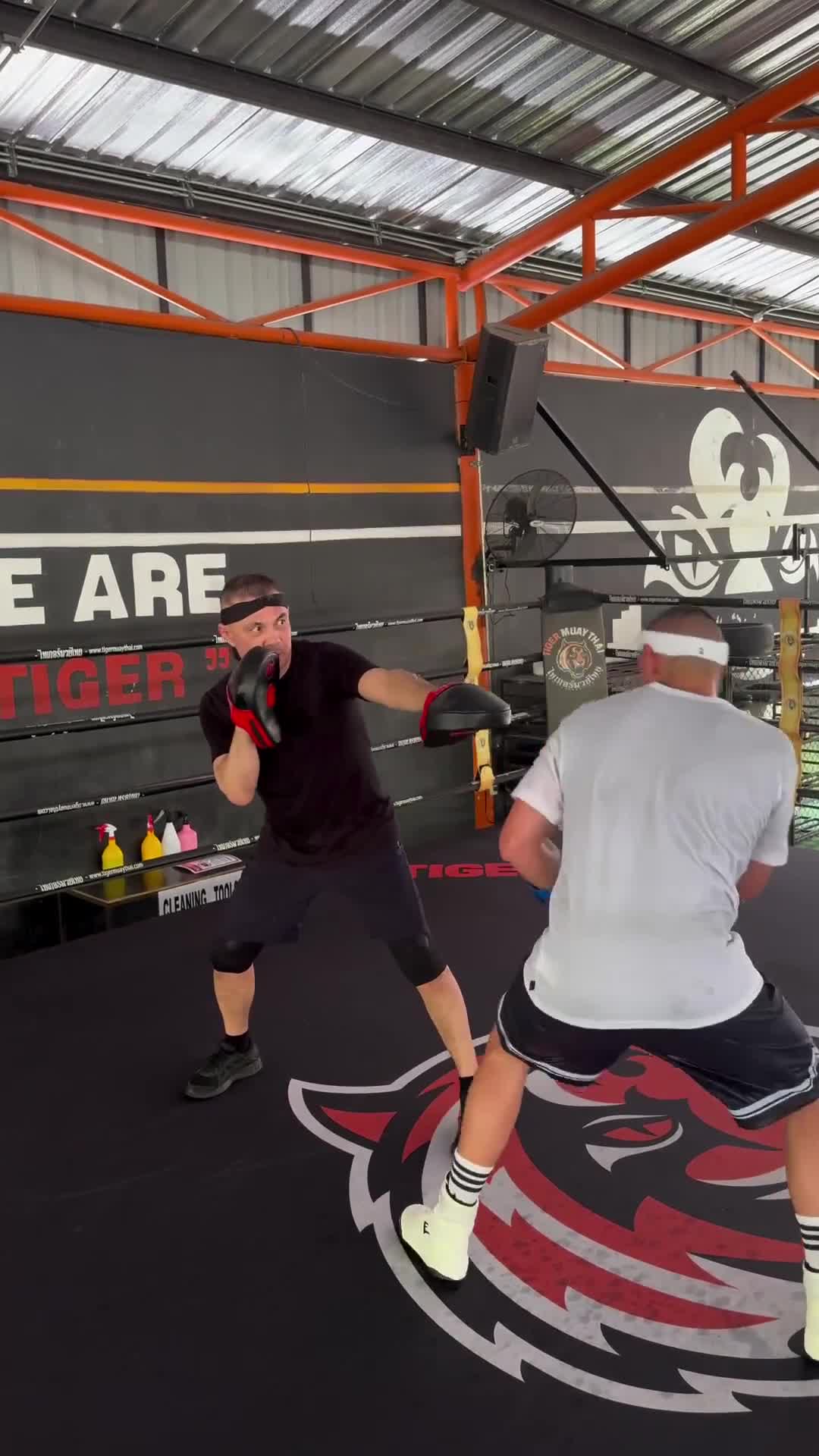 Tim Tszyu training with his father Kostya Tszyu working on technique 🔥