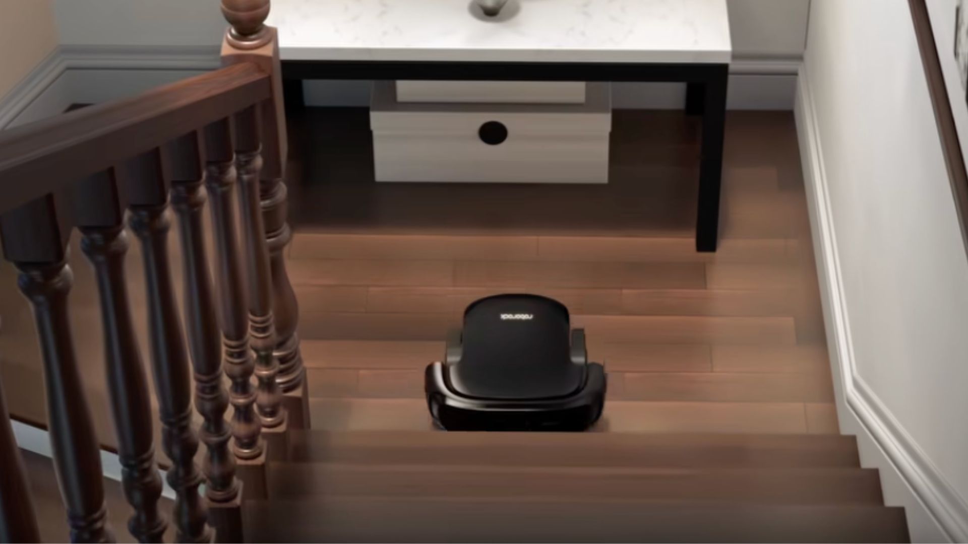 Photos: World's first two-legged robot vacuum can climb stairs to clean ...