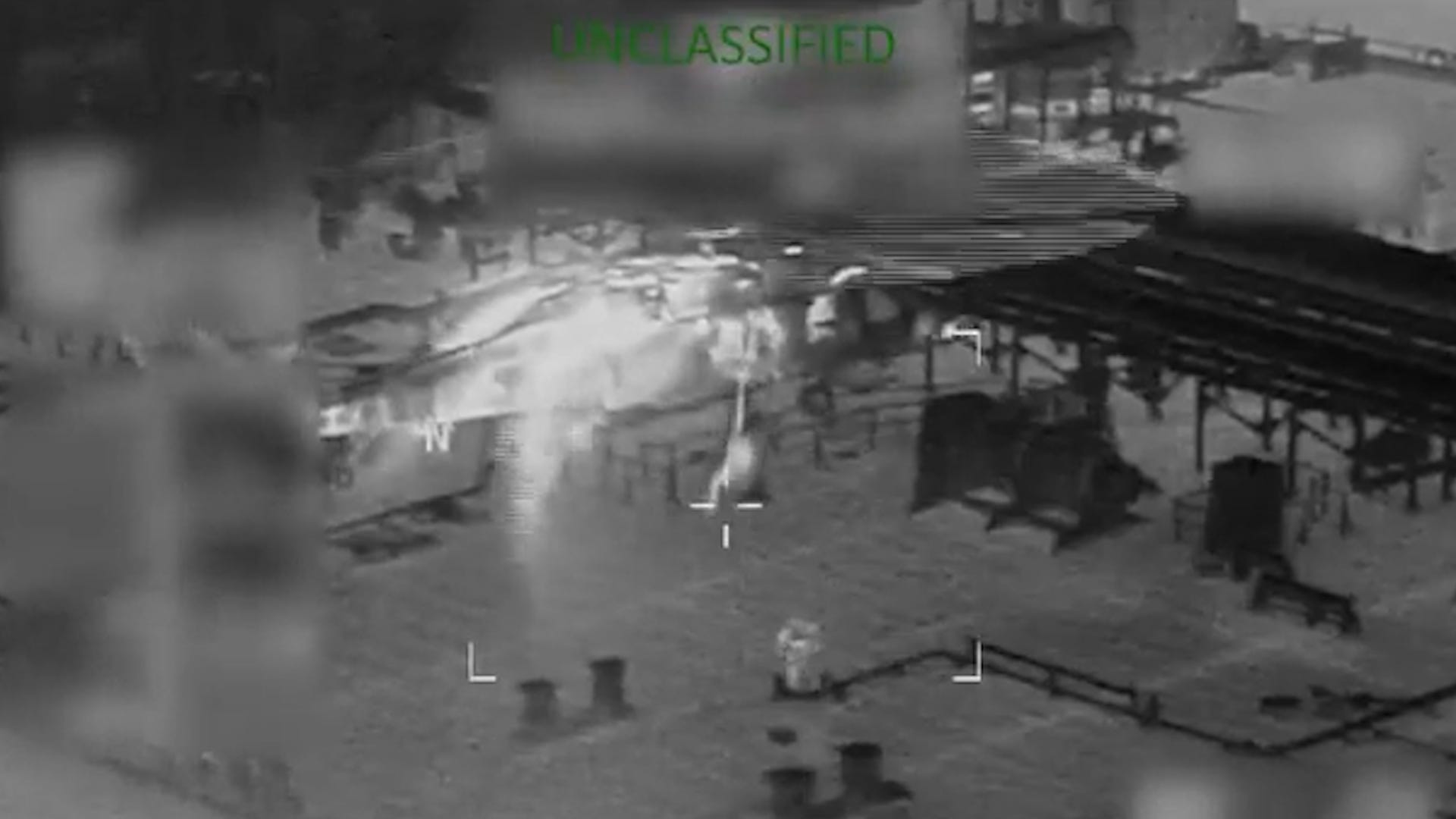 Thermal footage shows US troops boarding Venezuela-linked oil tanker