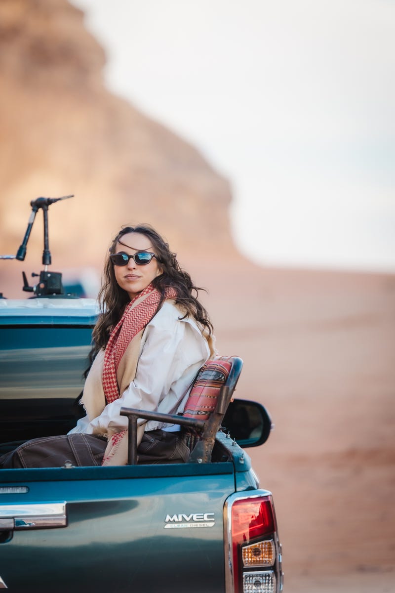 Queen Rania and Princess Salma explore Jordan’s Wadi Rum desert