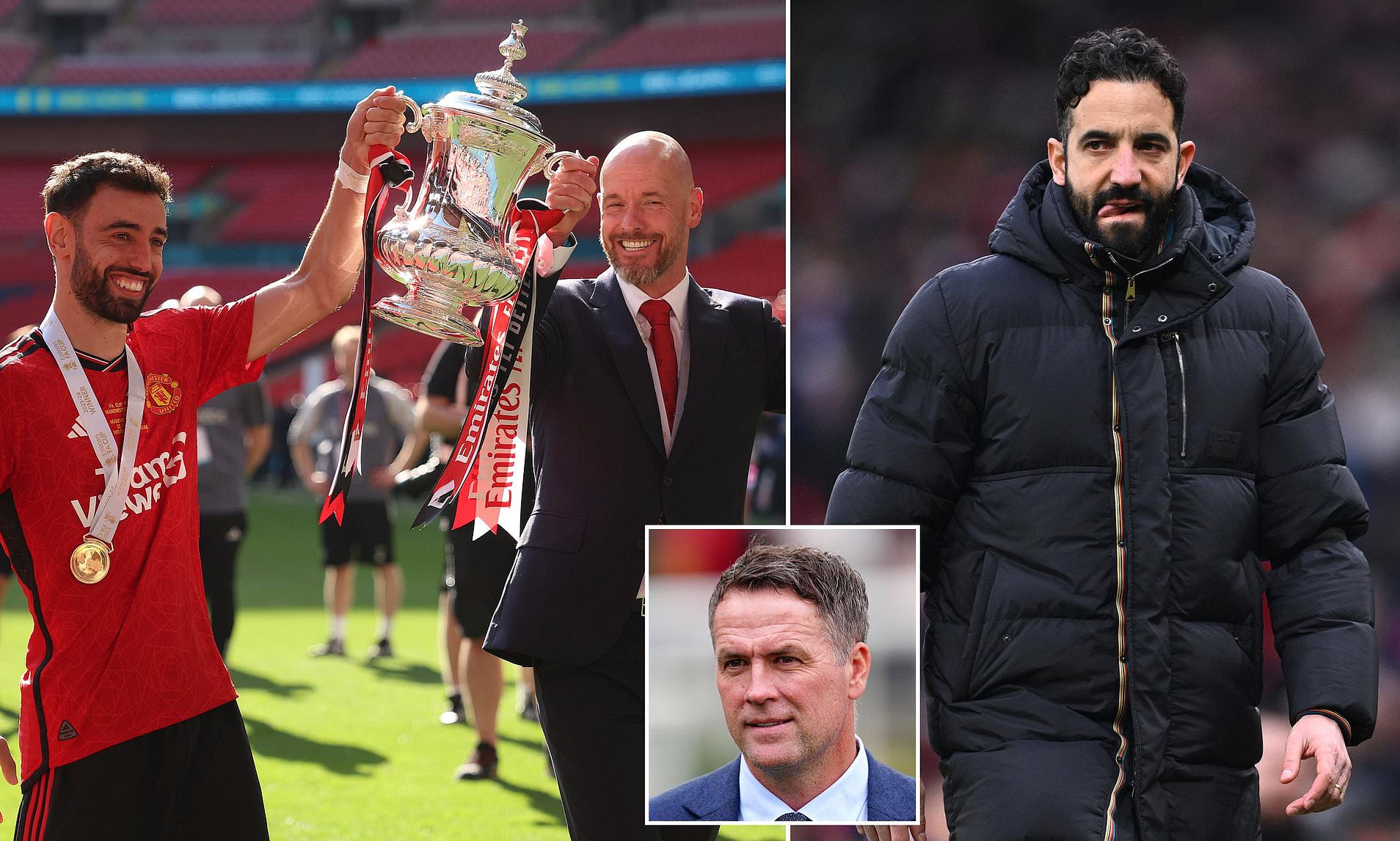 Owen insists Amorim has left United in a better place than 'atrocious ...