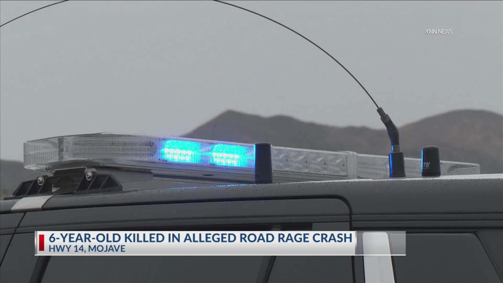 6-year-old killed in alleged road rage crash in Mojave