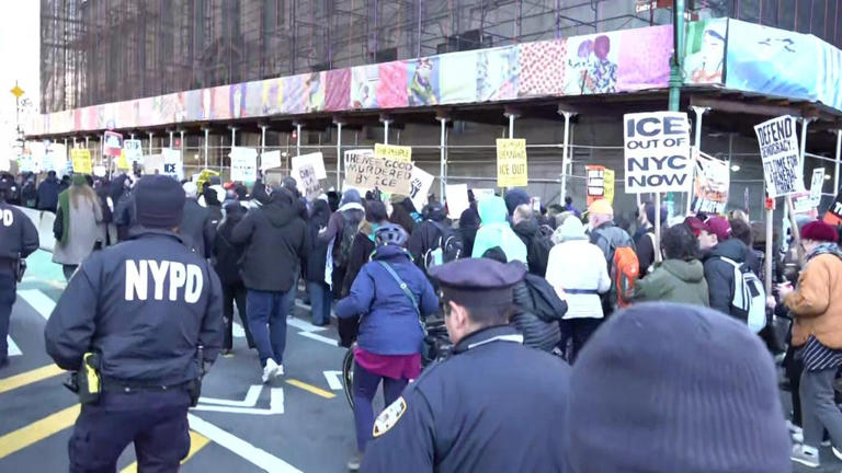 More ICE protests in New York City day after Minneapolis shooting