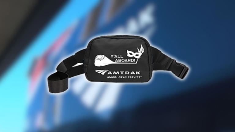 Amtrak rolls out Mardi Gras merchandise collection