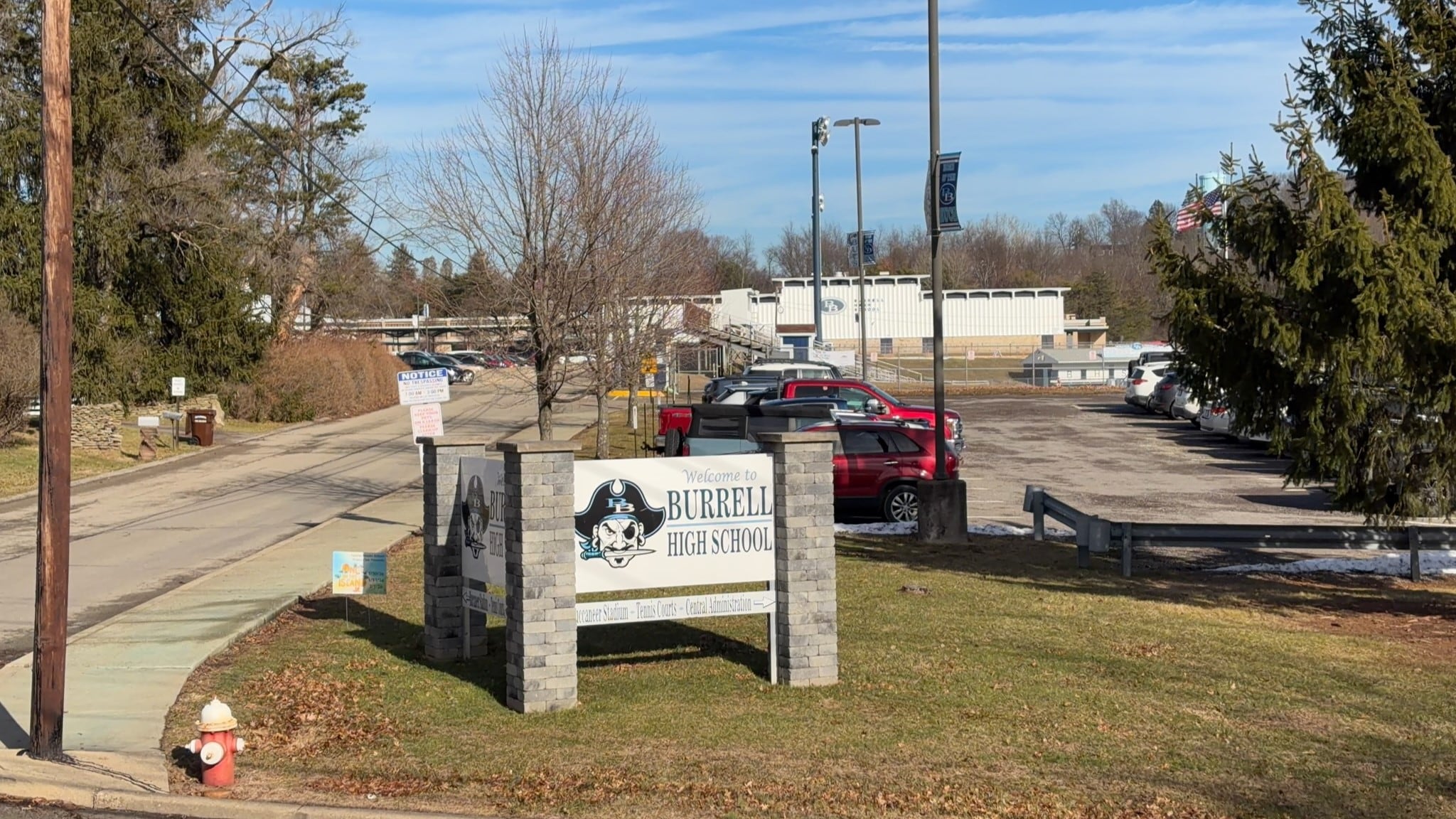 Burrell High School evacuated after message found on bathroom wall ...