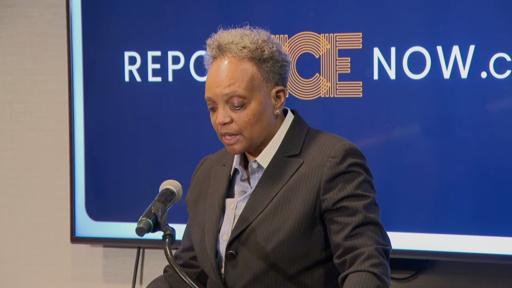 Former Chicago Mayor Lori Lightfoot announces ICE Accountability Project