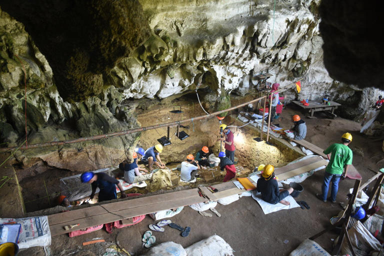 Deep Sulawesi cave dig could reveal overlap between extinct humans and us