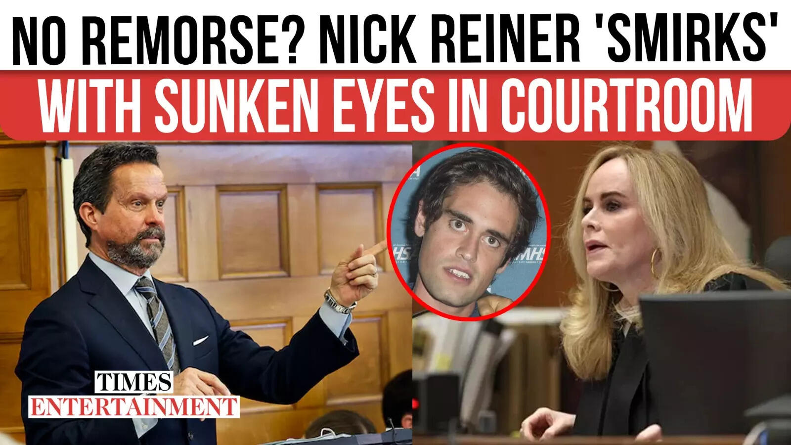 Nick Reiner 'smirks' in court as his lawyer quits ahead of murder ...