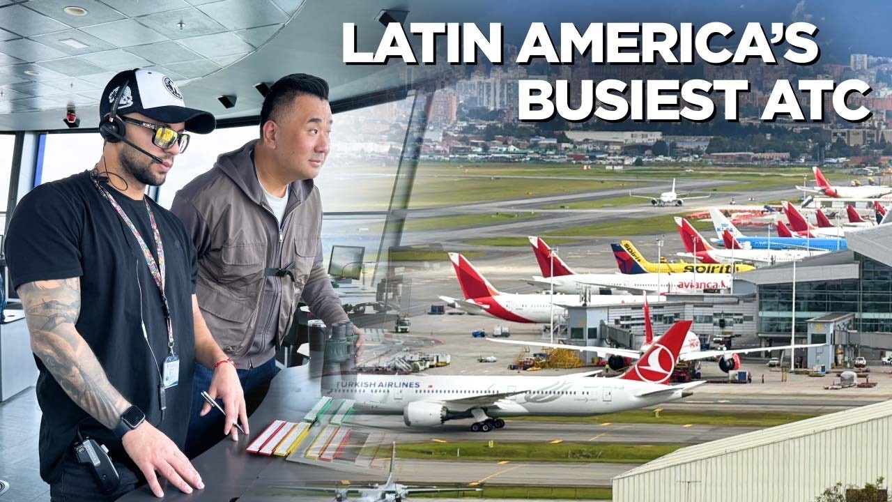 I explored Latin America's busiest ATC tower ️
