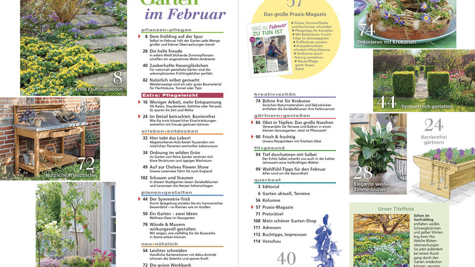 Mein schöner Garten Februar 2026