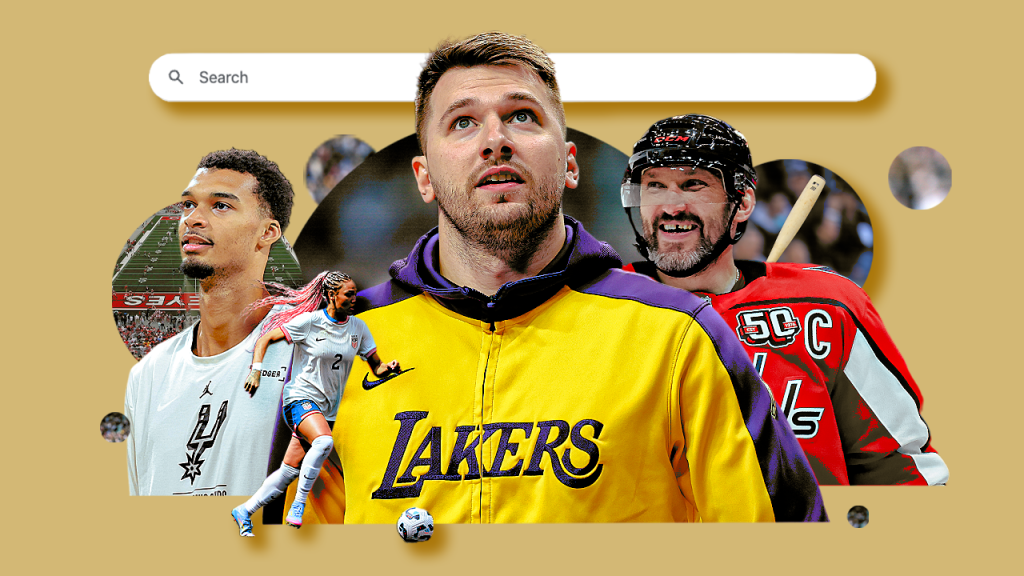 The 2025 sports news cycle, charted: Data viz