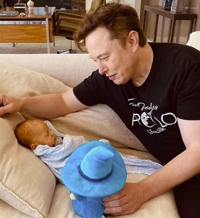Elon Musk reveals inspiration behind rarely seen twins’ unusual names