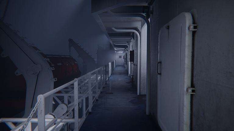 This LiDAR-scanned horror game turns a real 6,000-ton ship into a nightmare