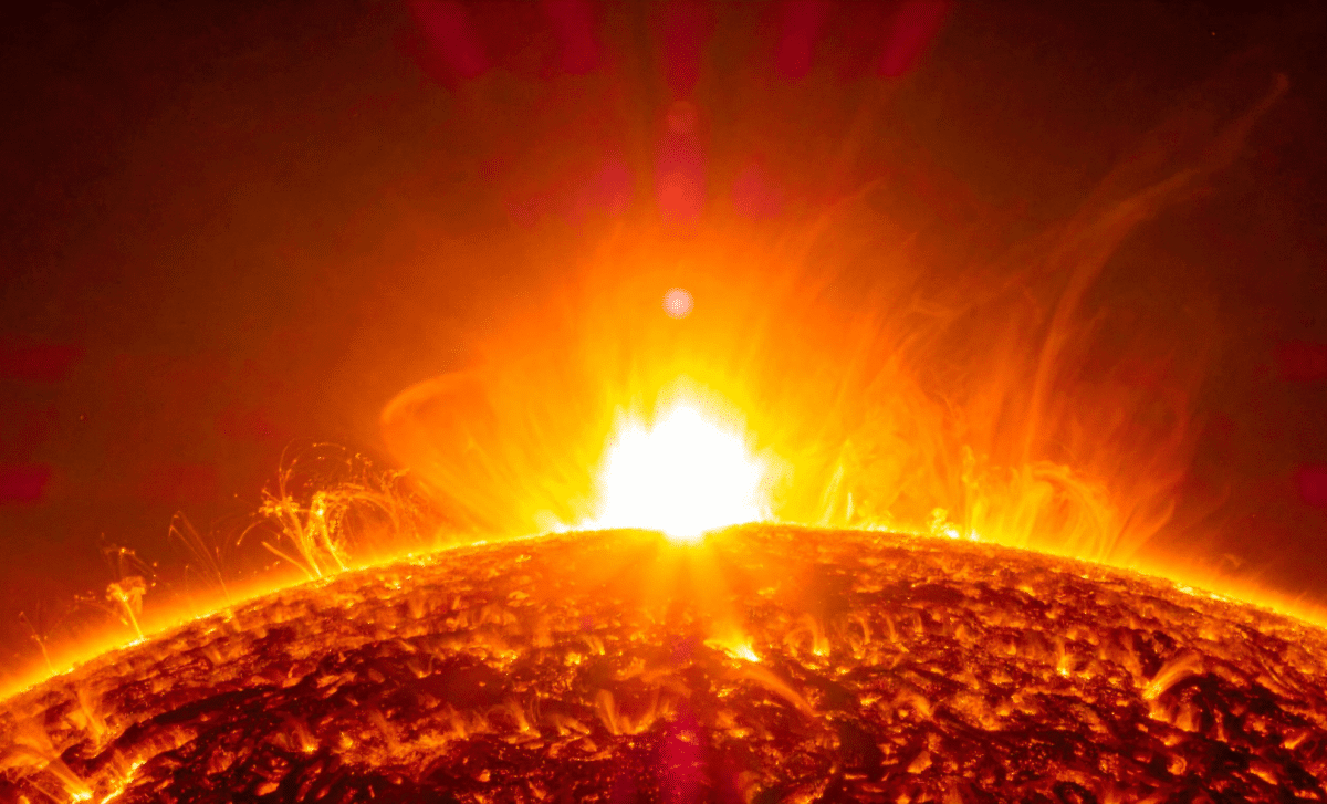 The sun’s most violent flares reveal a hidden new source of gamma rays!