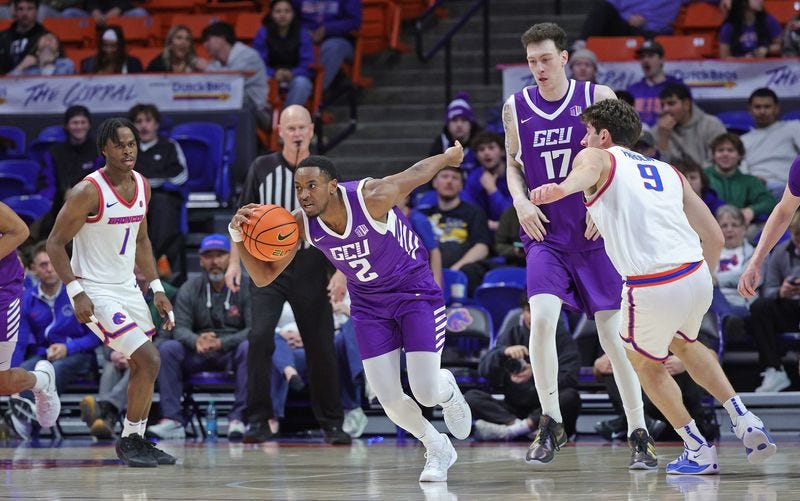 Arizona digest. GCU men bounce back, beat Boise State on road