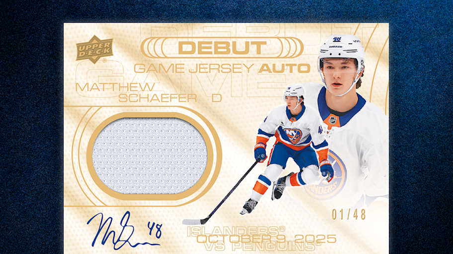 Upper Deck introduces debut jersey cards