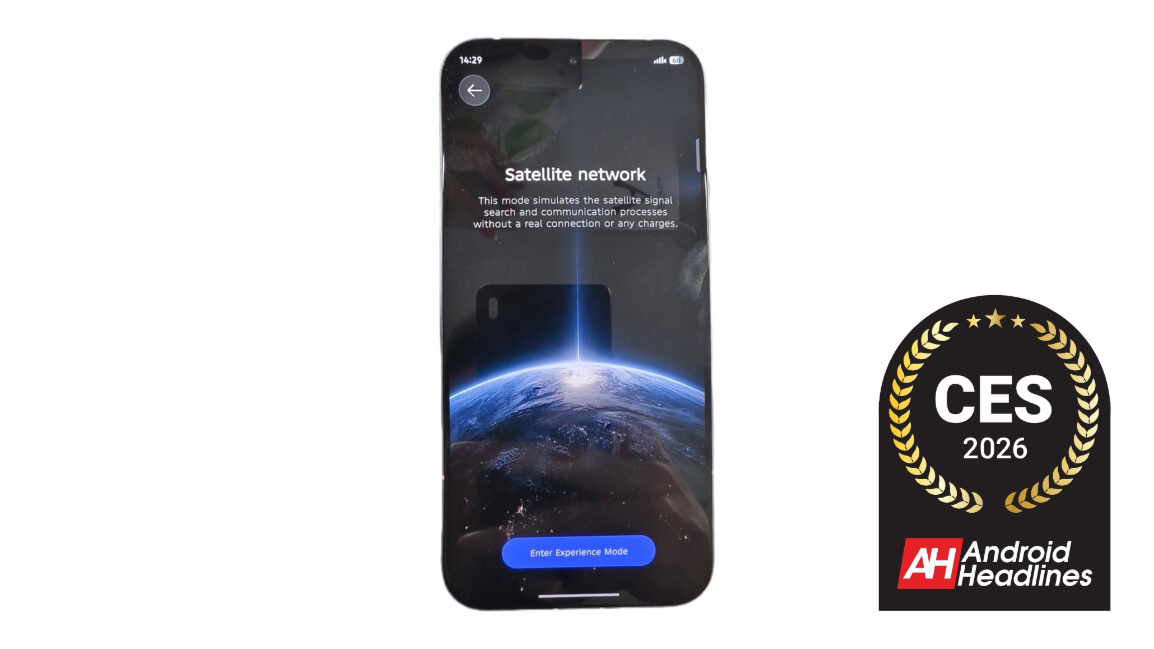 Best of CES 2026: Infinix advanced mobile satellite technology