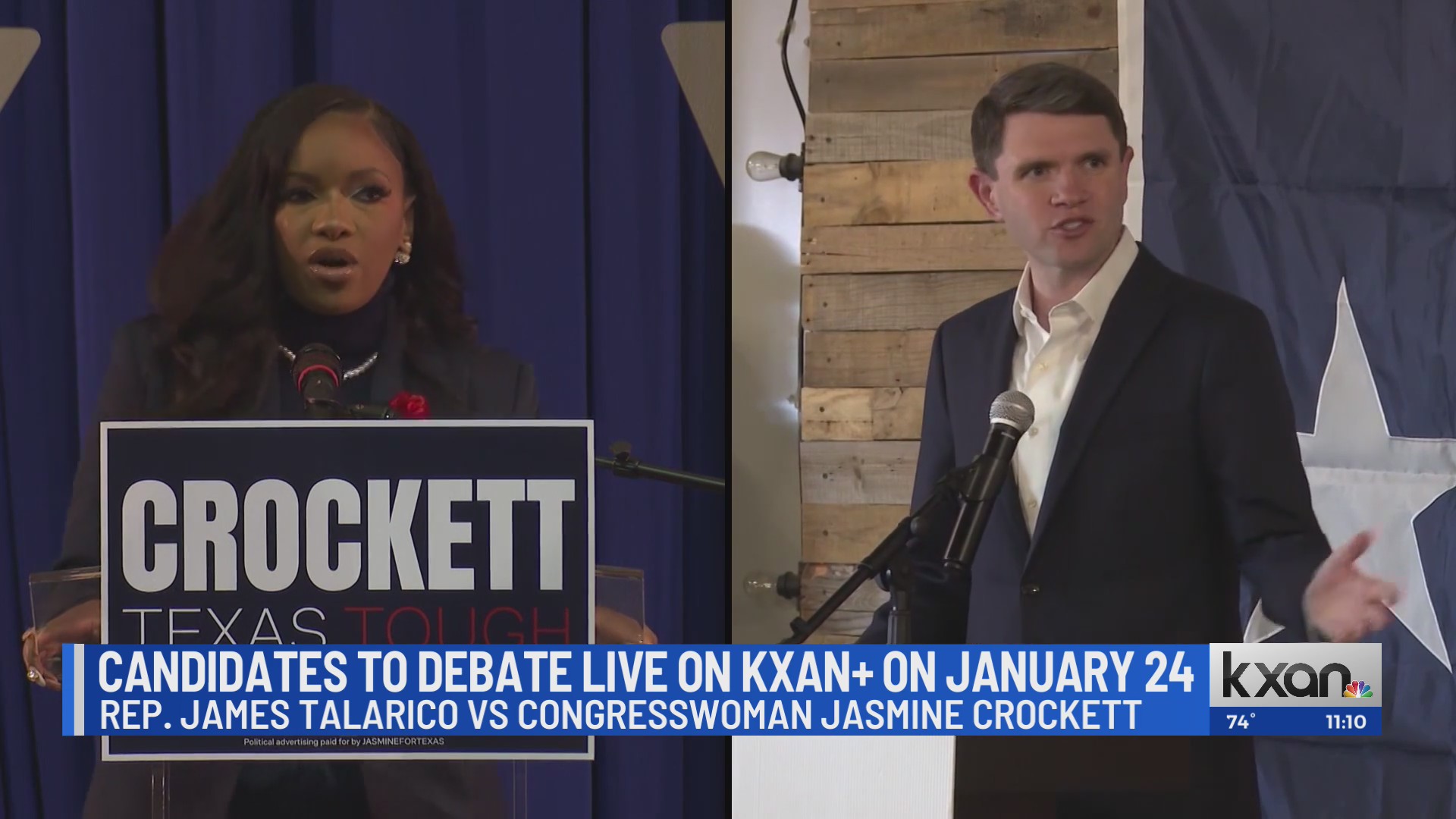 Jasmine Crockett, James Talarico set to debate for first time ahead of ...