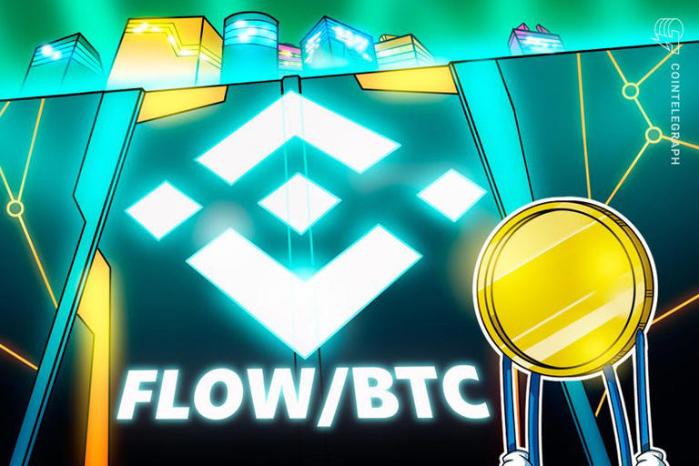 Dopo l'exploit, Binance rimuove coppia FLOW/BTC e segnala il token