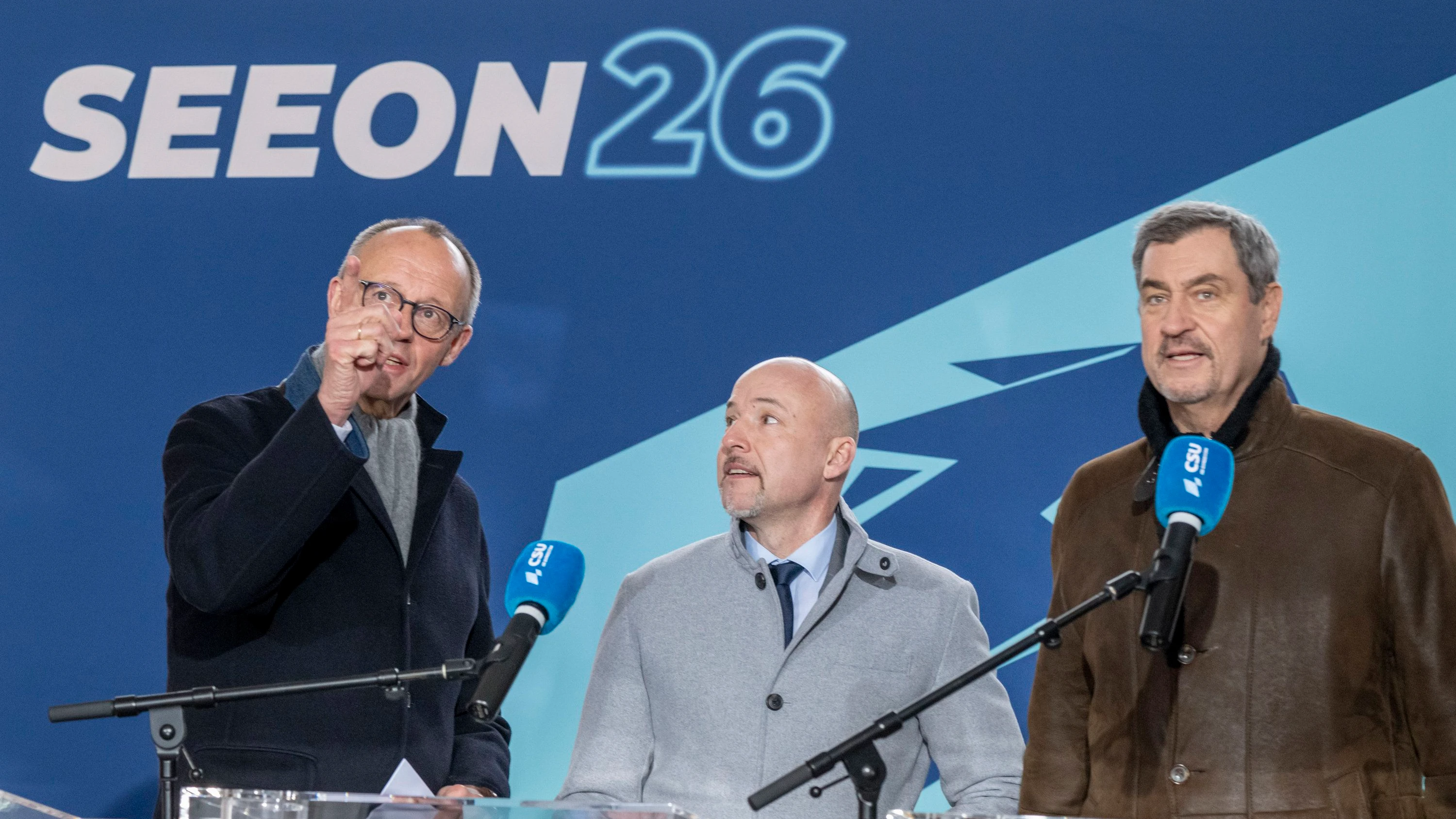 CSU-Klausur in Seeon: „Du bist unser Trumpf bei Trump“