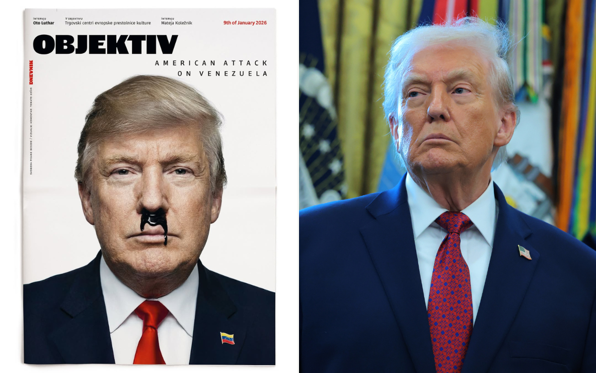 Trump depicted as Hitler by European news magazine