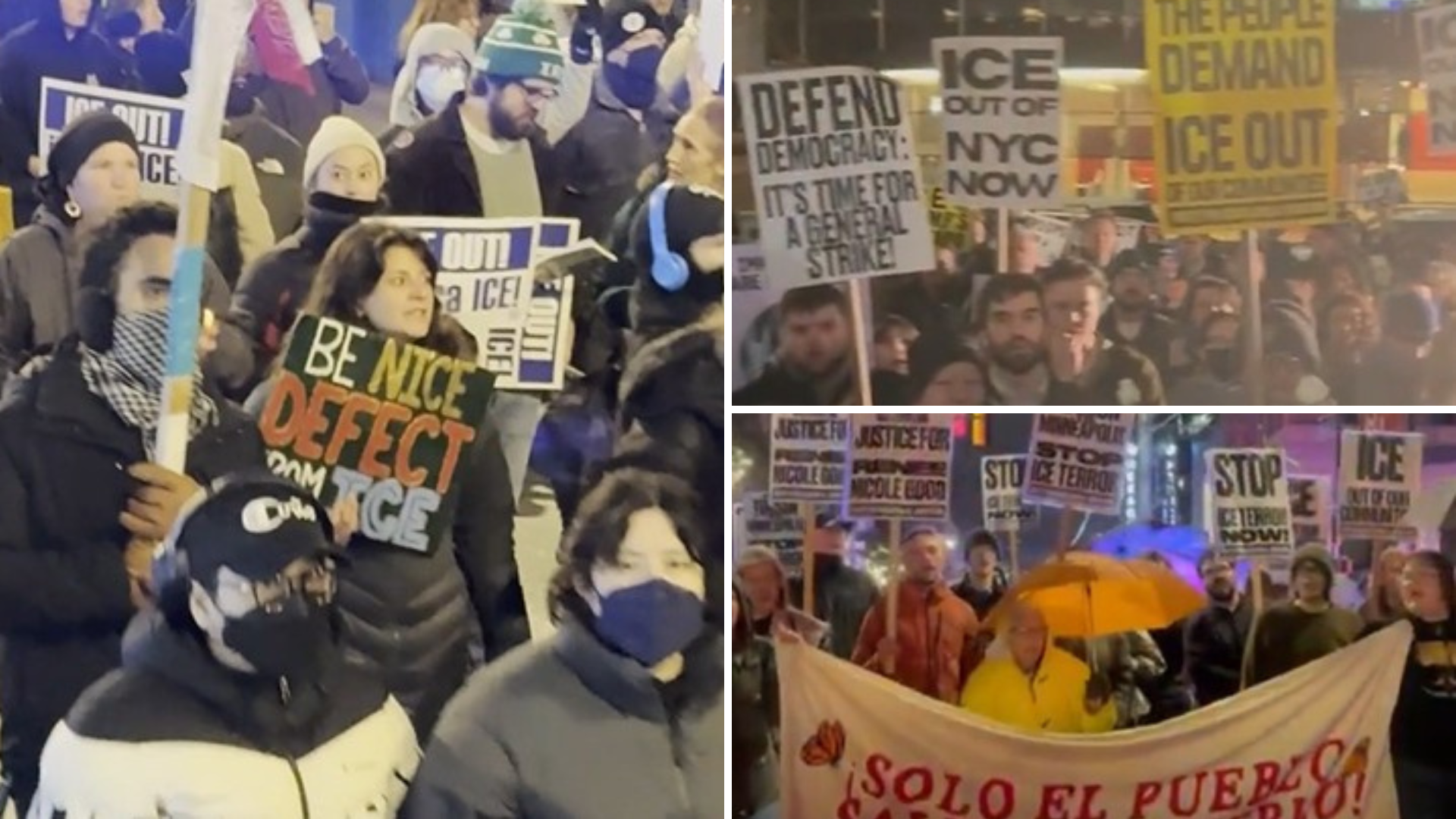 Anti-ICE protests spread across the country following the death of ...