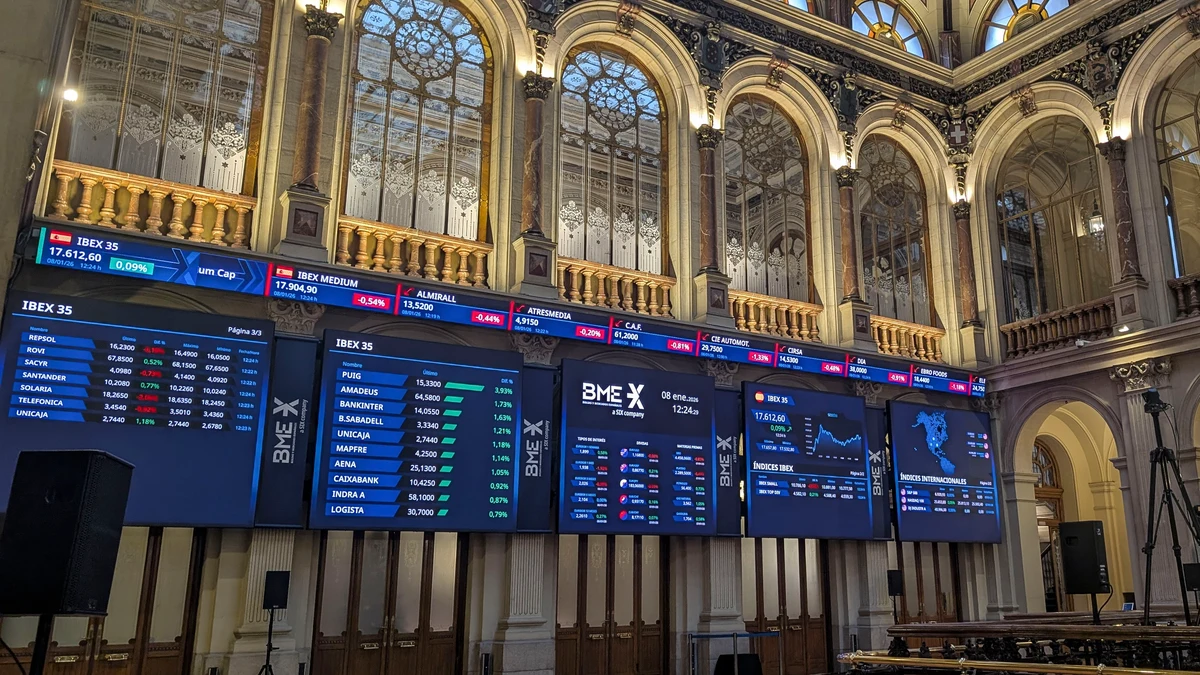 El Ibex 35 recupera los 17.600 puntos liderado por Puig y la banca