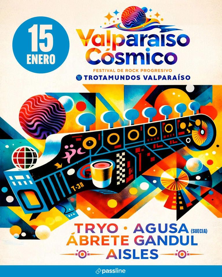 Aisles lidera el festival Valparaíso Cósmico