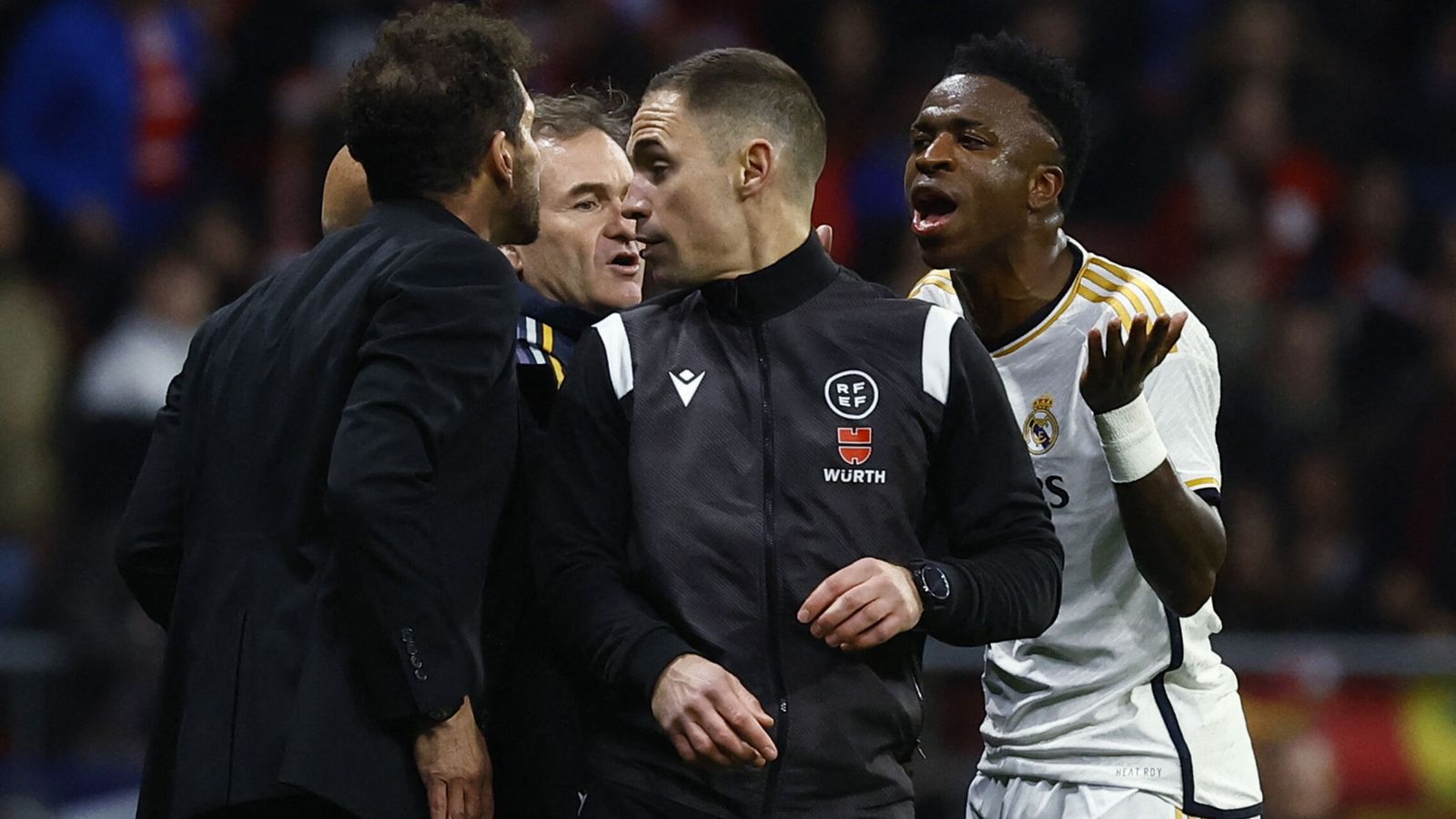 Simeone, a Vinícius Júnior: "Te va a echar Florentino, acuérdate de lo ...