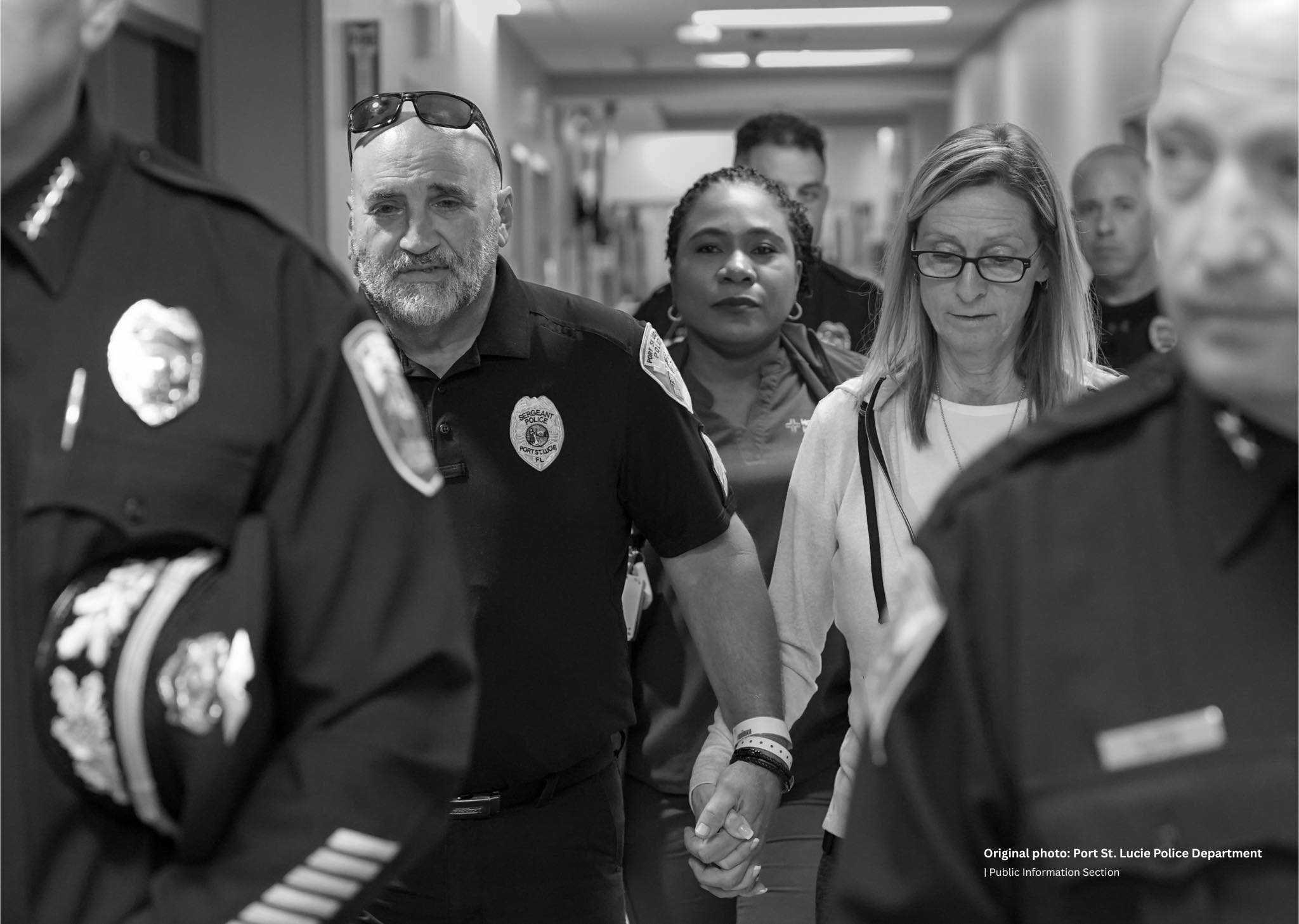 Port St. Lucie officer shot in the face leaves hospital after monthlong ...