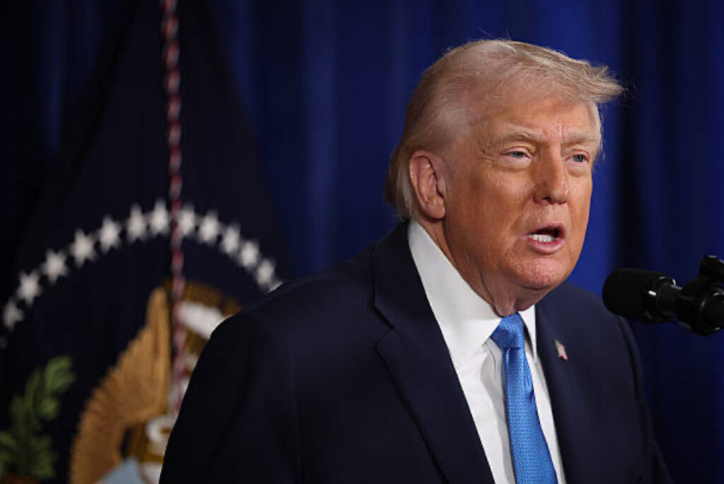 Donald Trump speaks out after the Senate votes to limit the president’s ...