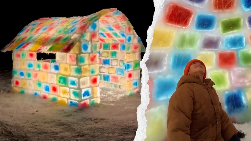 C'est plus marrant qu'un simple bonhomme de neige