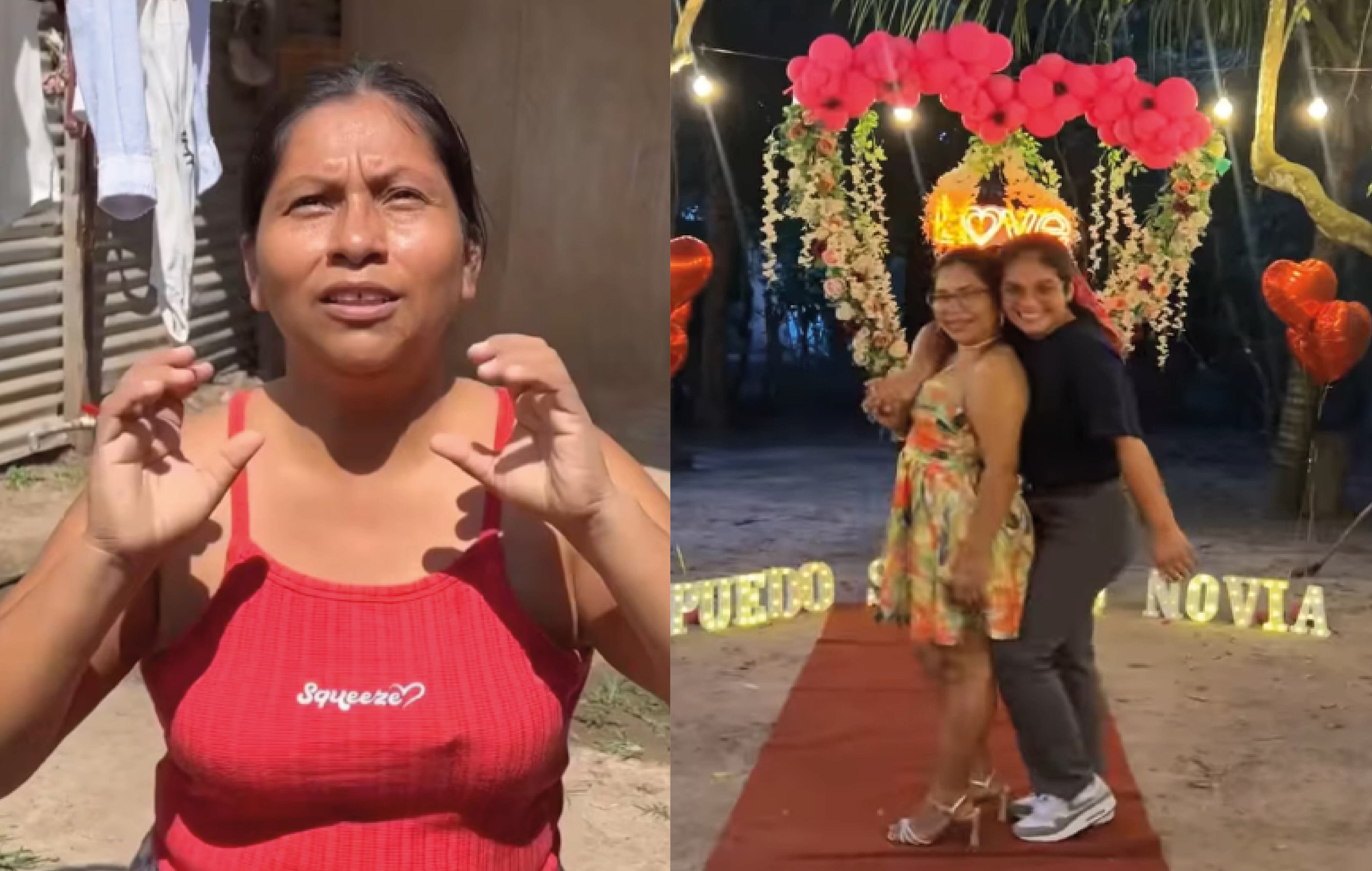 Lis Padilla responde a las críticas con un video junto a su novia Tania ...