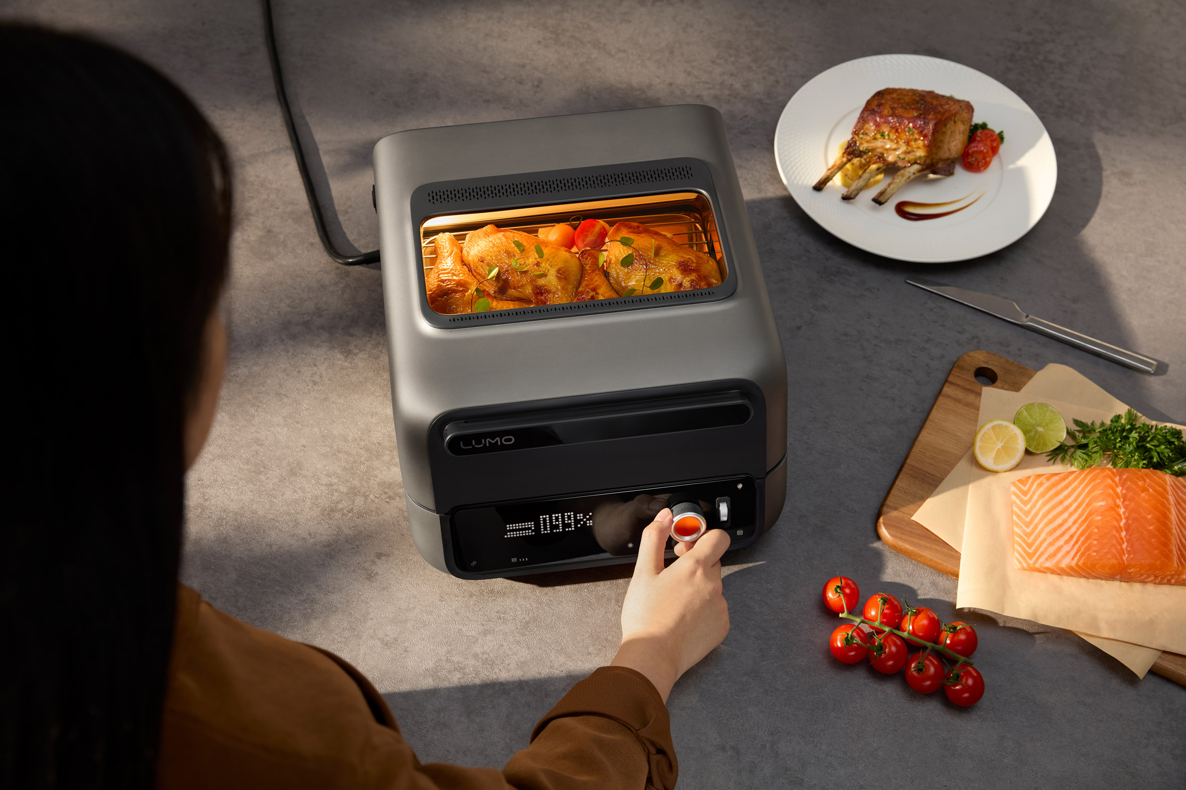 Cozytime debuts grill that uses light to cook four times faster than fire