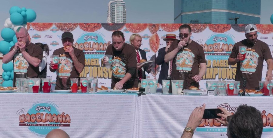 Joey Chestnut to defend bagel-eating title in Las Vegas