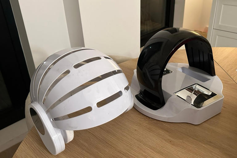 CurrentBody’s LED hair growth helmet may look crazy, but it works