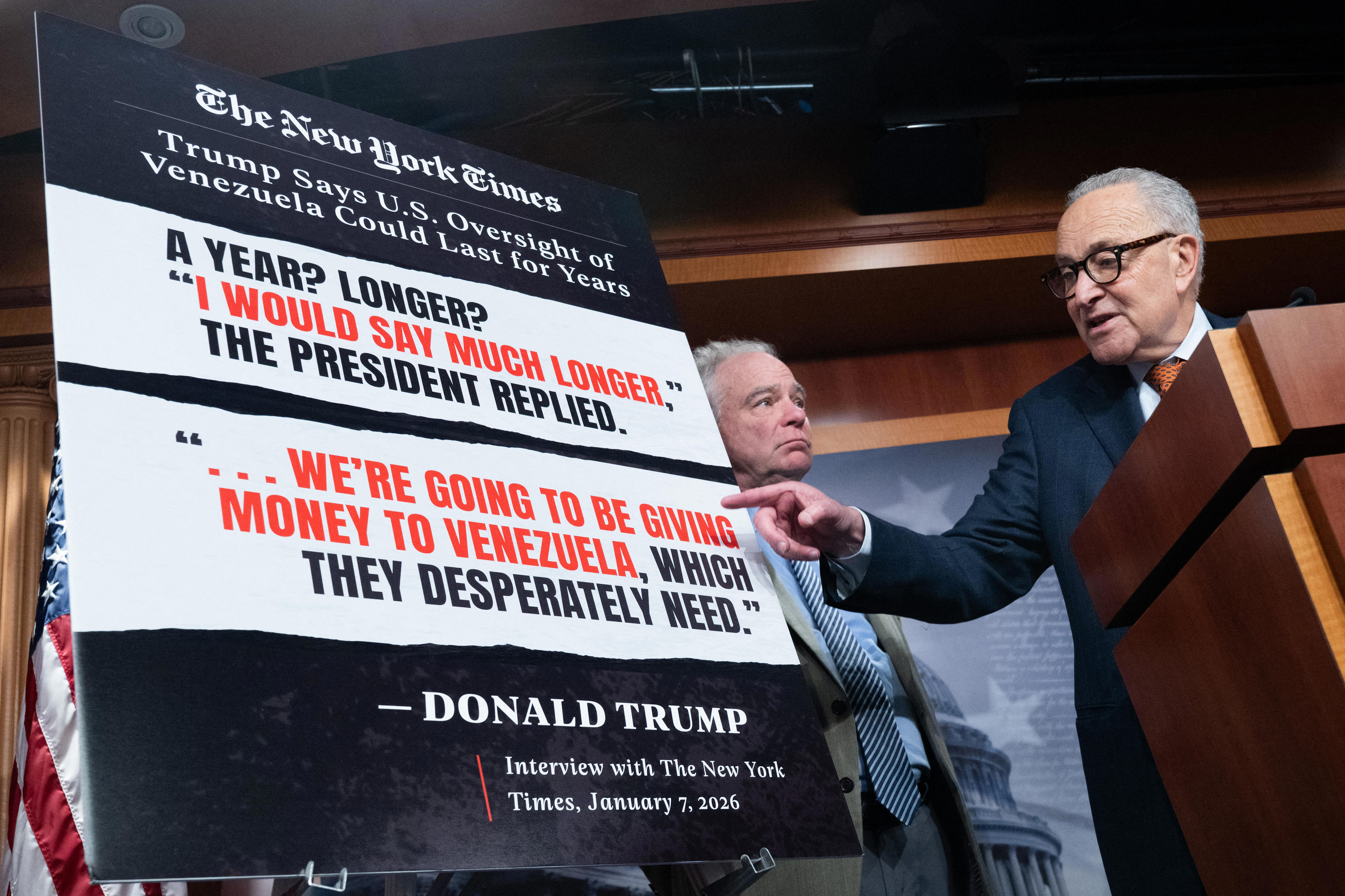 Senate rebukes Trump on Venezuela, advances war powers resolution