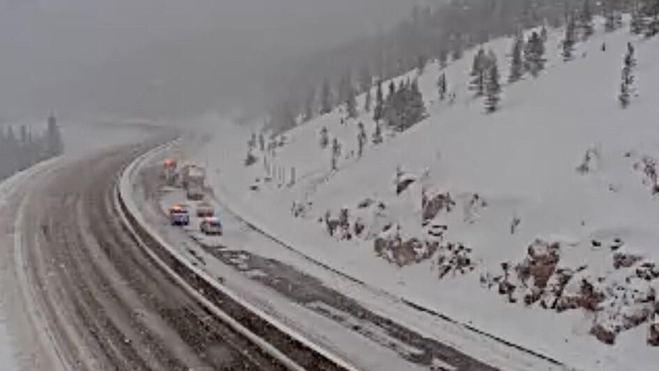 Westbound I-70 reopens in Colorado mountains at Vail Pass Summit after ...