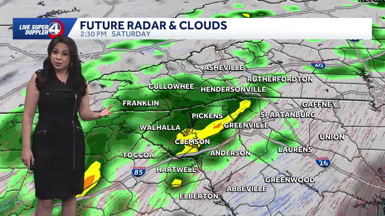 Weekend storm timing