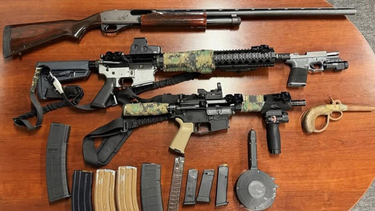 Brandishing in Madera results in guns and ammo seized, including ...