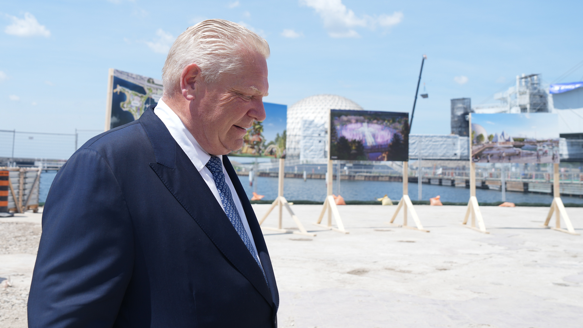 Premier Ford reacts to Supreme Court hearing challenge on Ontario Place